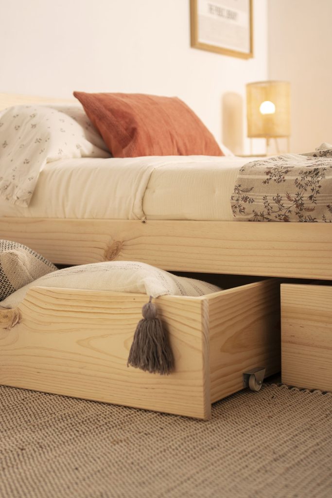 Reinventamos nuestras camas con almacenaje - Muebles LUFE